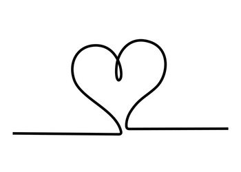 Heart Line Art Vector Images (over 110,000)