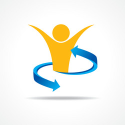 Welcoming Person Silhouette Vector Images (over 430)