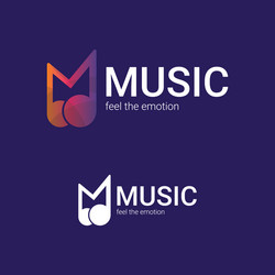 Music network logo Royalty Free Vector Image - VectorStock
