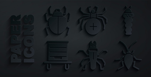 Origami Beetle Animal Vector Images (over 210)