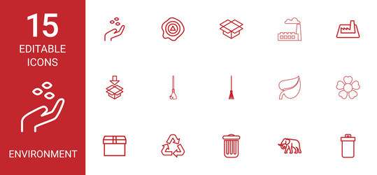 Container icons Royalty Free Vector Image - VectorStock
