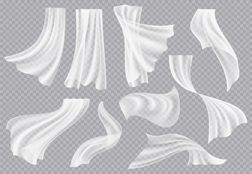 White Fabric Folds
