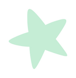 Abstract star shape design element Royalty Free Vector Image