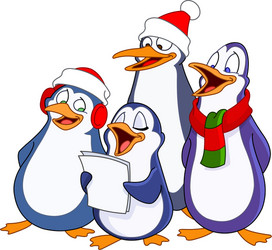 Cheerful penguin Royalty Free Vector Image - VectorStock