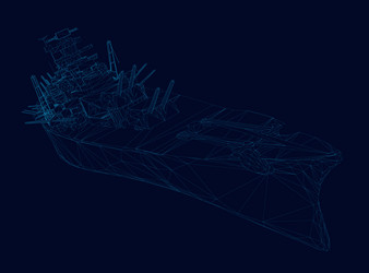 Wireframe Ship Vector Images (over 2,300)