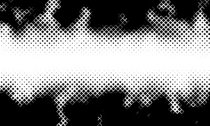 Monochrome gradient halftone faded grid background