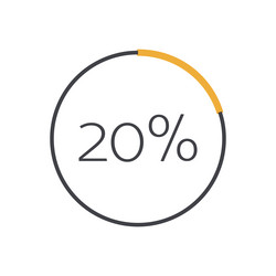 20 Percent Chart Vector Images (over 380)