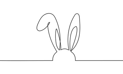 Bunny Line Drawing Vector Images (over 6,000)