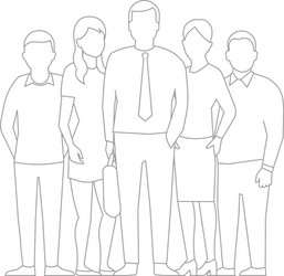 Group people hold hands friends together Vector Image