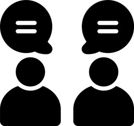 Discussion Royalty Free Vector Image - VectorStock