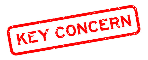 Envelope and letter sign with word key concern Vector Image