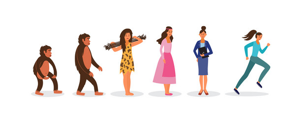 Evolution Of Woman Body