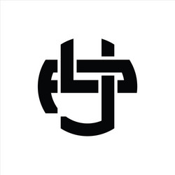 Yp logo monogram shield leaf design template Vector Image