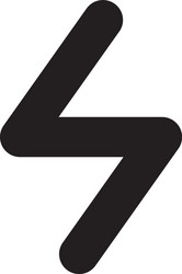 Ancient scandinavian rune sowuli with doodle Vector Image