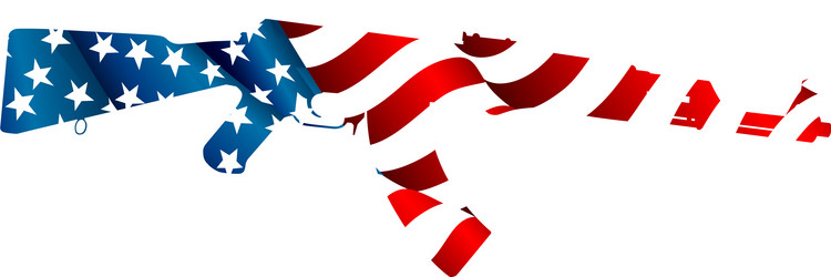 Waving usa flag color clean image Royalty Free Vector Image