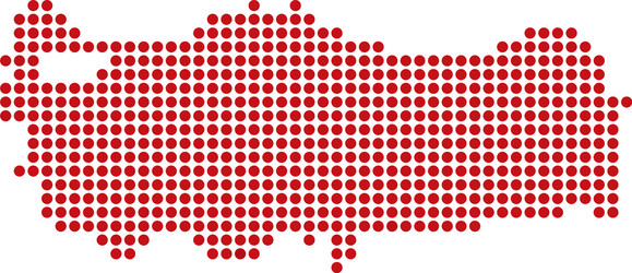 Dotted Turkey Map Vector Images (over 260)