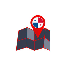 Panama Round Flag Vector Images (over 110)