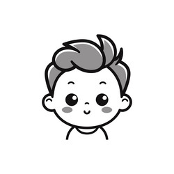 Boy Face Silhouette Vector Images (over 13,000)