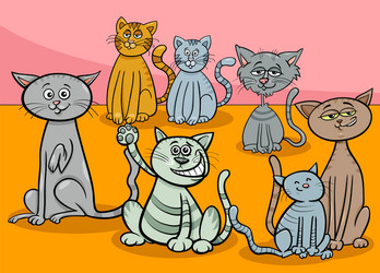 Cartoon Cats Vector Images (over 180,000)