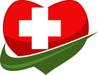 Health together logo design template Royalty Free Vector