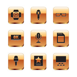 Golden Mic Vector Images (over 610)