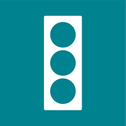 Traffic signal icon Royalty Free Vector Image - VectorStock