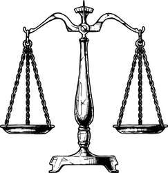 Balance Justice Drawing