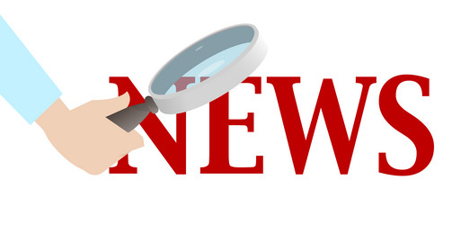 Checking fake news concept Royalty Free Vector Image