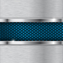 Blue Chrome Wallpaper Vector Images (over 9,100)