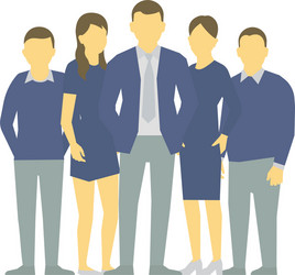 Business team set Royalty Free Vector Image - VectorStock