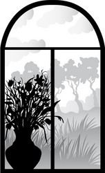 Window Silhouette Vector Images (over 29,000)
