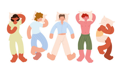 People Sleeping Vector Images (over 14,000)