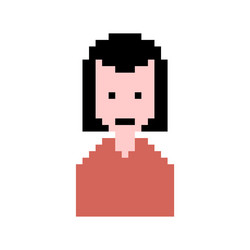 Boobs pixel art 8 bit female tits Royalty Free Vector Image