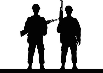 Army Figures Drawing Vector Images (over 140)