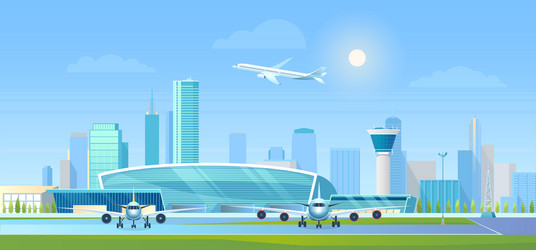 Airport Cartoon Vector Images (over 11,000)