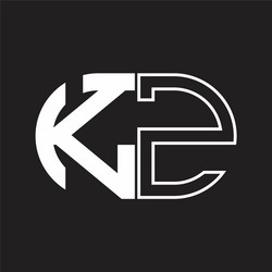 Creative Letter Logo Kz Vector Images (over 1,200)