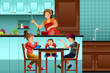 Kids Kitchen Clipart Vector Images (over 490)