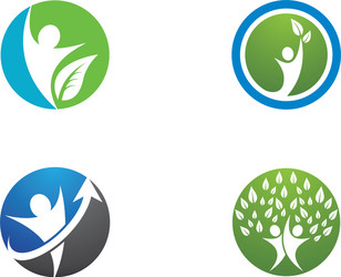 Human health symbol Royalty Free Vector Image - VectorStock