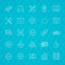 Programming languages Royalty Free Vector Image