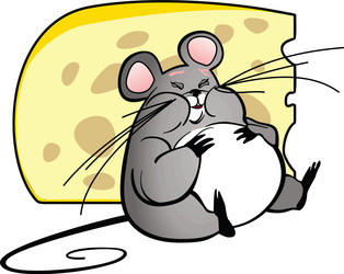 Fat Rat Clip Art