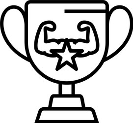 Symbol Muscle Trophy Vector Images (over 240)