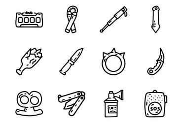 Self Defense Icon Vector Images (over 4,000)