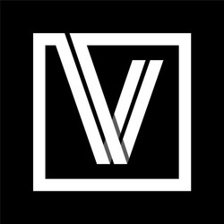 Check mark v letter logo template Royalty Free Vector Image