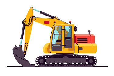 Caterpillar Excavator Vector Images (over 610)