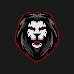 Angry panther mascot logo - animals mascot logo Vector Image