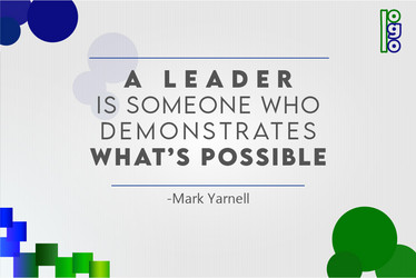 Colorful gradient background quotation template Vector Image