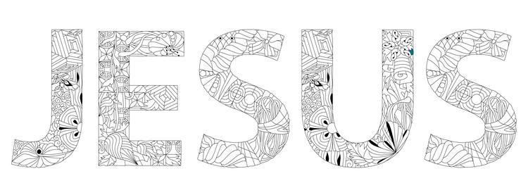 Jesus Word Vector Images (over 2,300)
