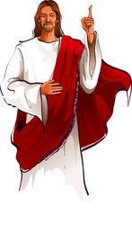 Jesus Standing Vector Images (over 400)
