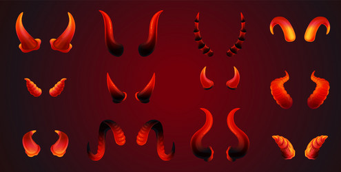 Sticker Demon Red Vector Images (over 670)