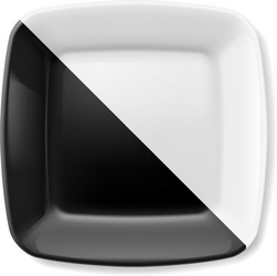 Plate Black and White Vector Images (over 130,000)